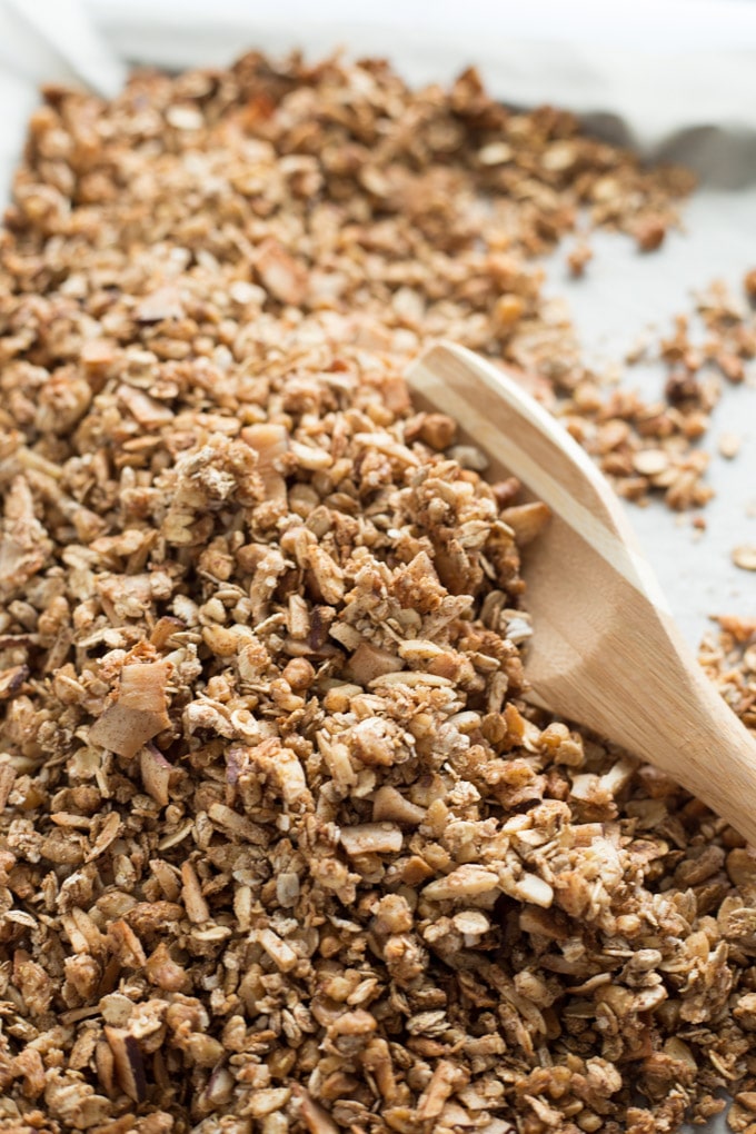 Maple Walnut Crunch Granola | Crumb Top Baking