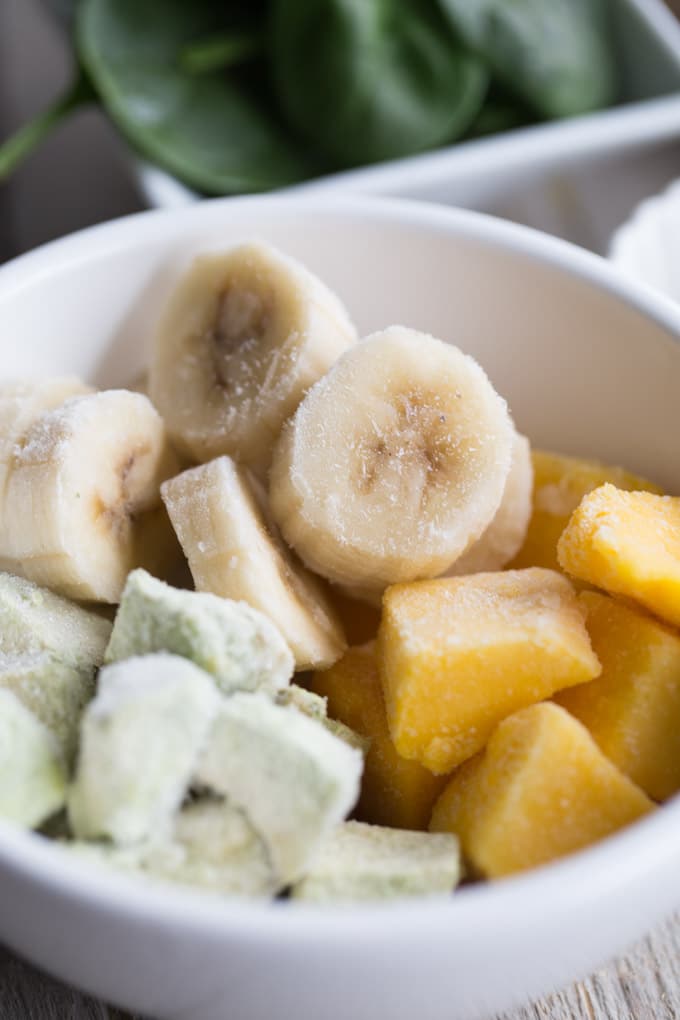 Mango Avocado Oatmeal Smoothie | Crumb Top Baking