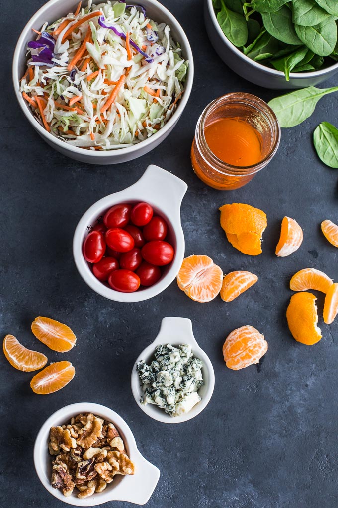 Winter Citrus Crunch Salad | Crumb Top Baking