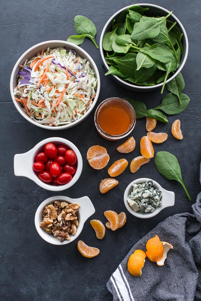 Winter Citrus Crunch Salad | Crumb Top Baking