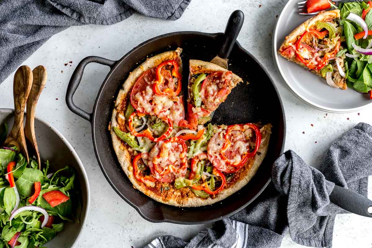 Healthy Homemade Pizza (Making a Family Favourite Healthier) - Crumb ...