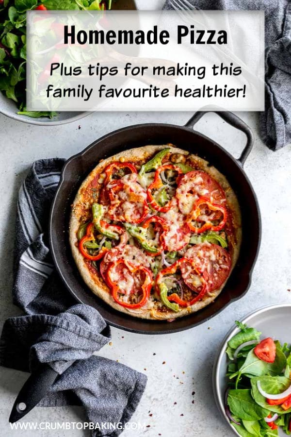Healthy Homemade Pizza (Making a Family Favourite Healthier) - Crumb ...