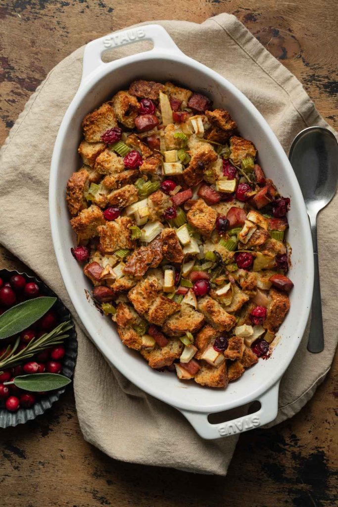 Whole Wheat Stuffing Recipe - Crumb Top Baking