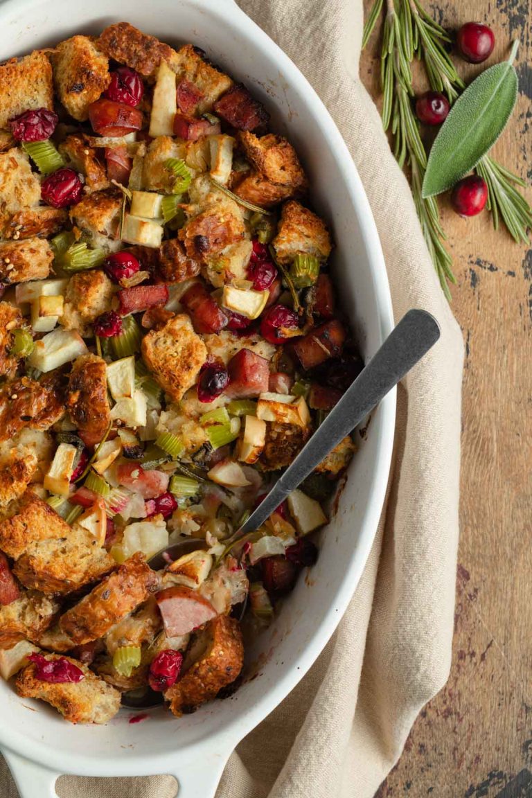 Whole Wheat Stuffing Recipe - Crumb Top Baking