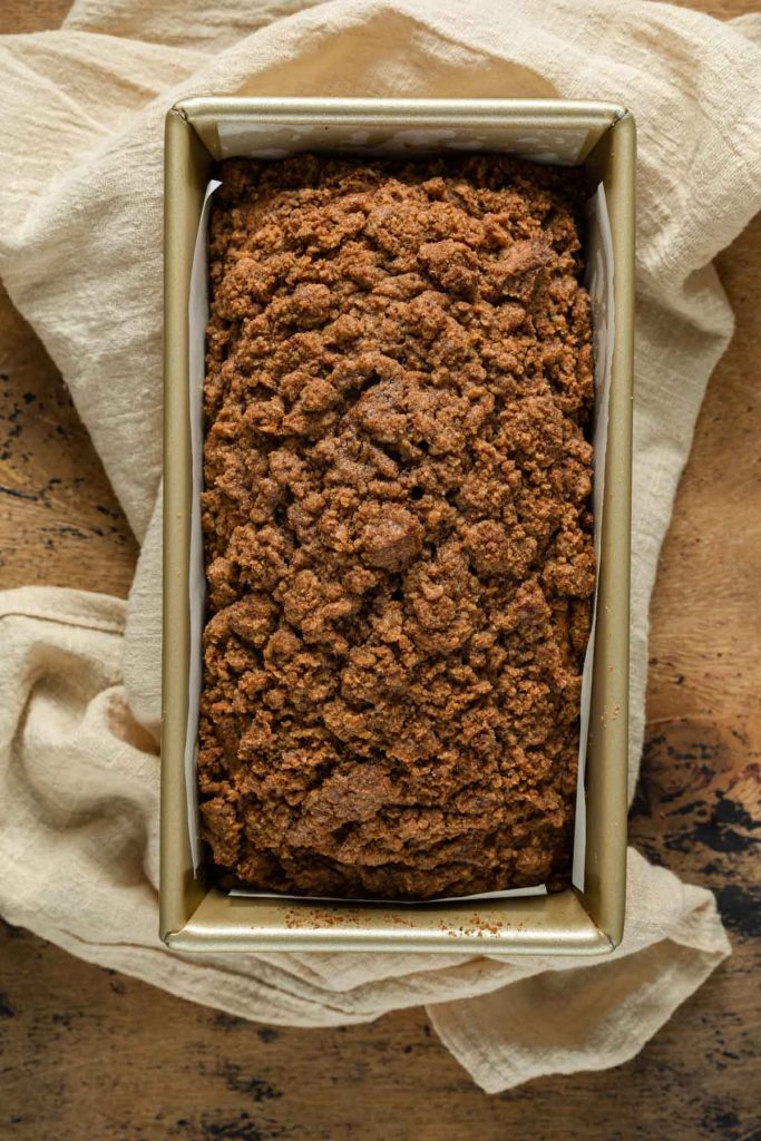 Butternut Squash Bread with Crumb Topping - Crumb Top Baking