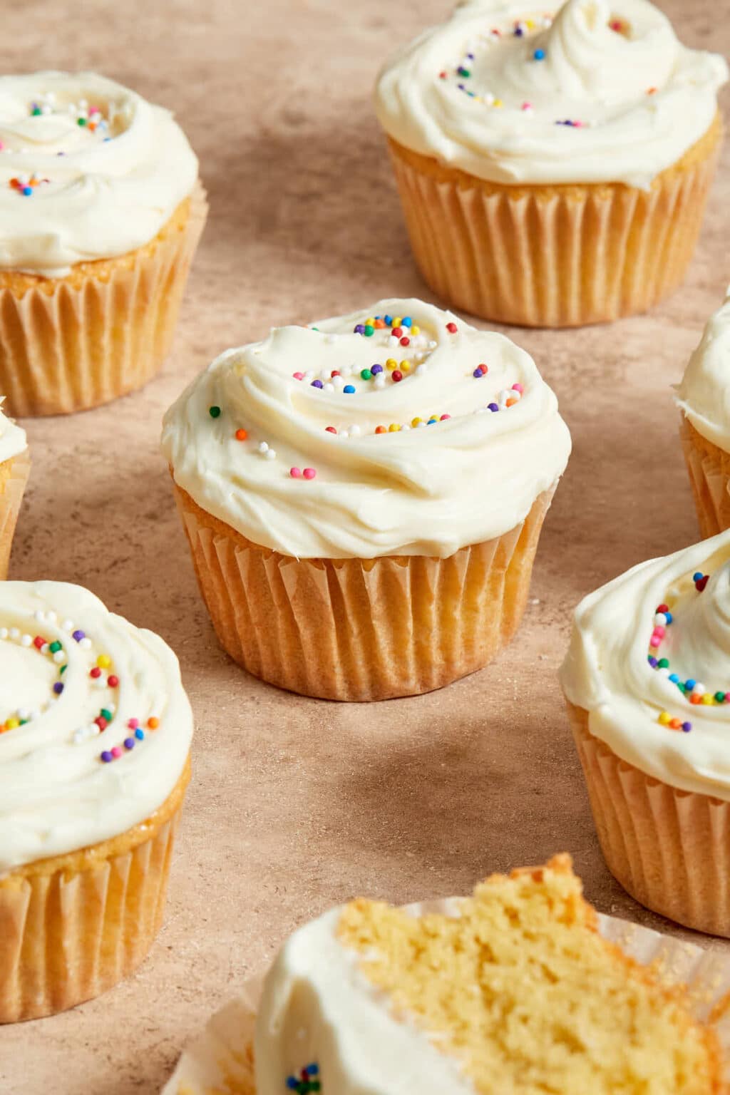 Vanilla Almond Flour Cupcakes - Crumb Top Baking