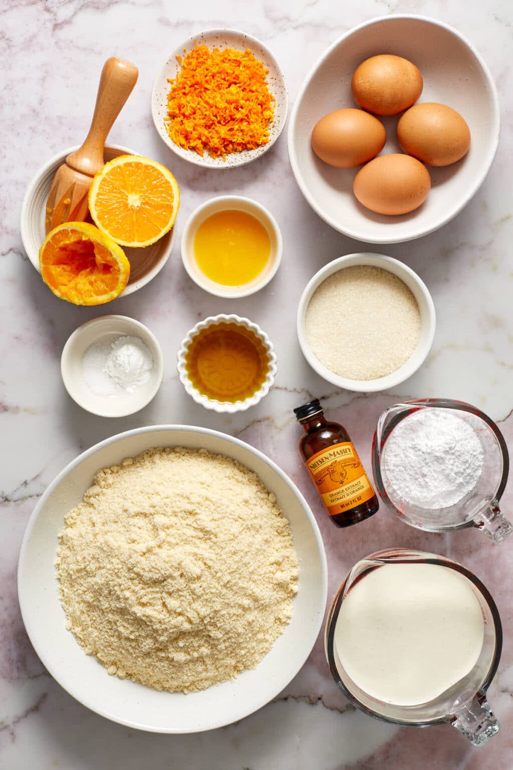 Almond Flour Orange Cake - Crumb Top Baking