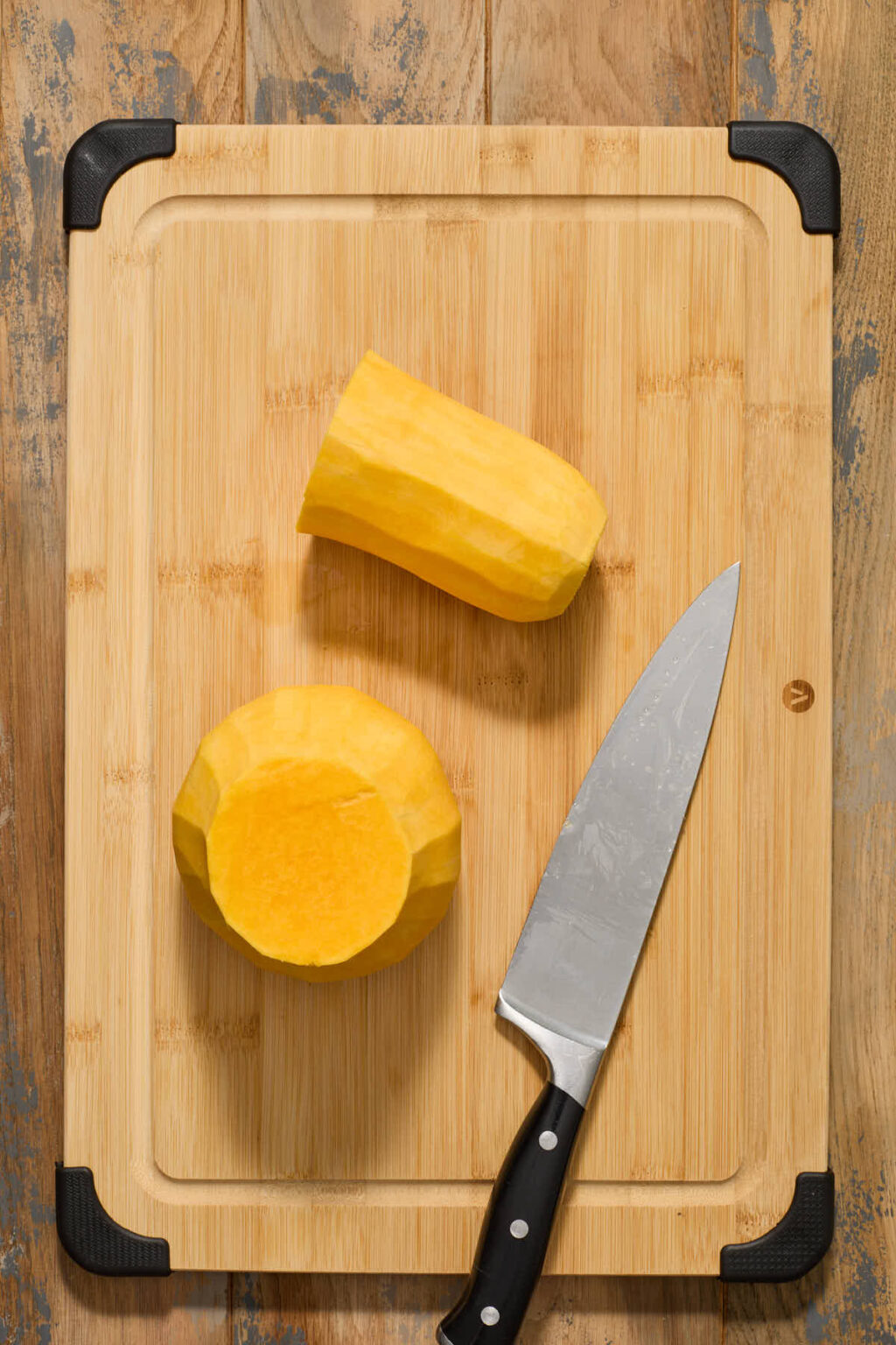 How to Peel and Cut Butternut Squash - Crumb Top Baking