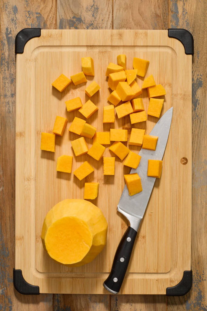 How to Peel and Cut Butternut Squash - Crumb Top Baking