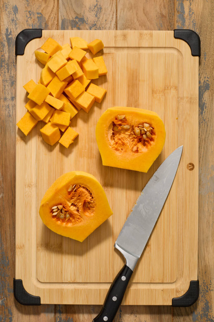 How to Peel and Cut Butternut Squash - Crumb Top Baking